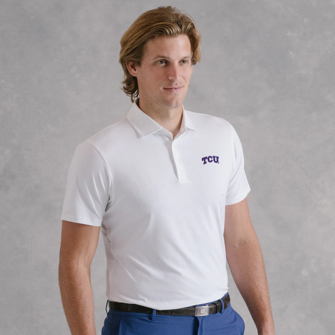 TCU | DRADDY SPORT RYAN POLO | COLLEGIATE | B.Draddy